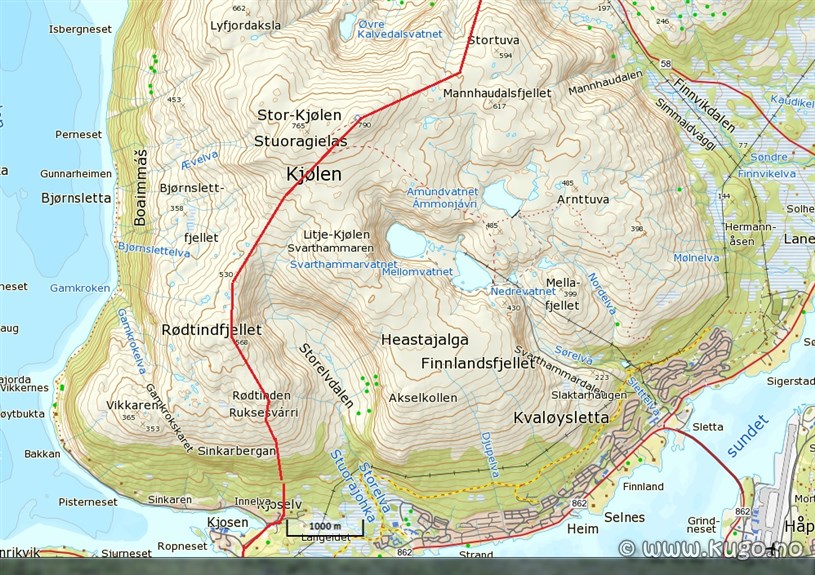 Kvaløya på tvers - kugo.no